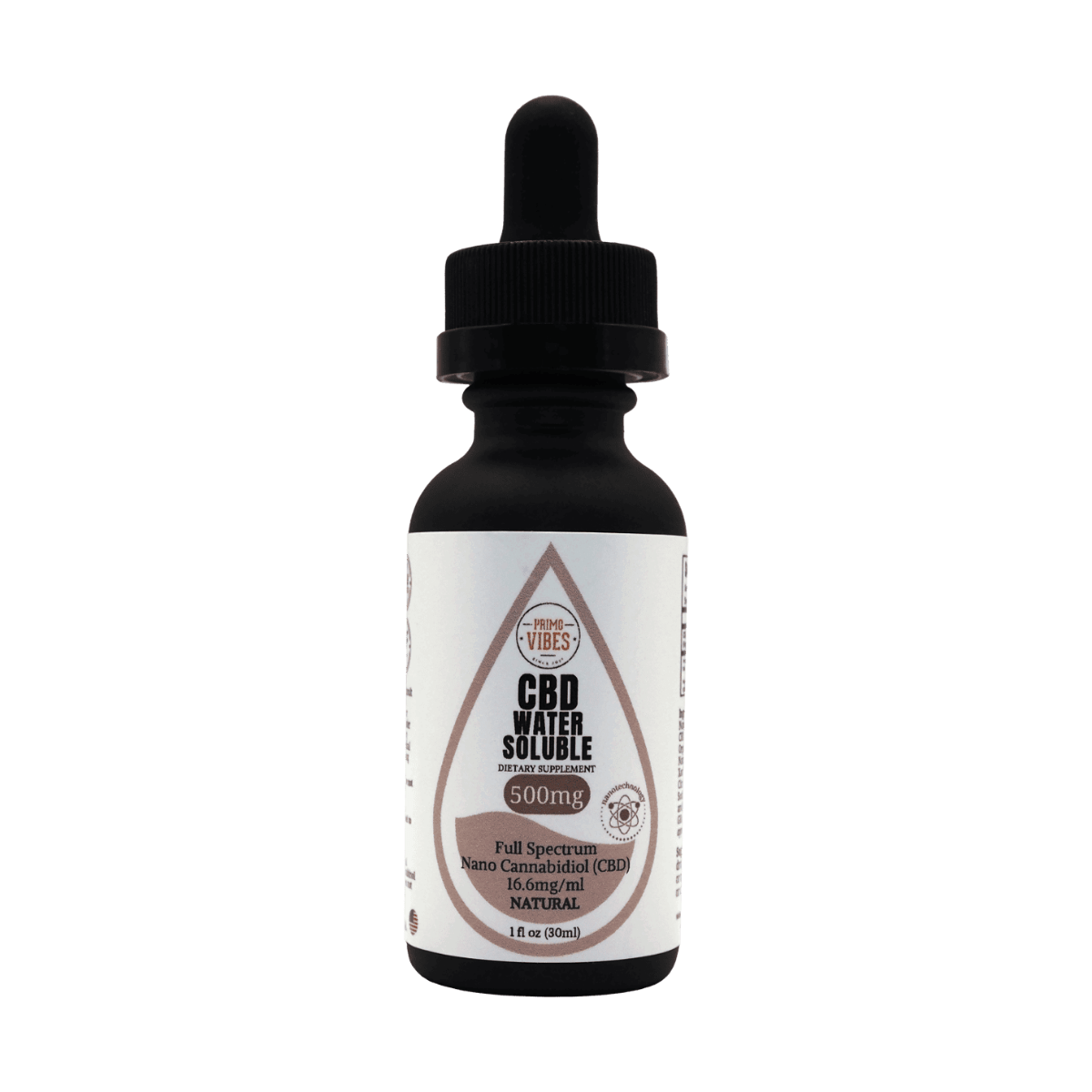 CBD 500mg Nano Water Soluble Tinctures – Primo Vibes - Modern CBD ...